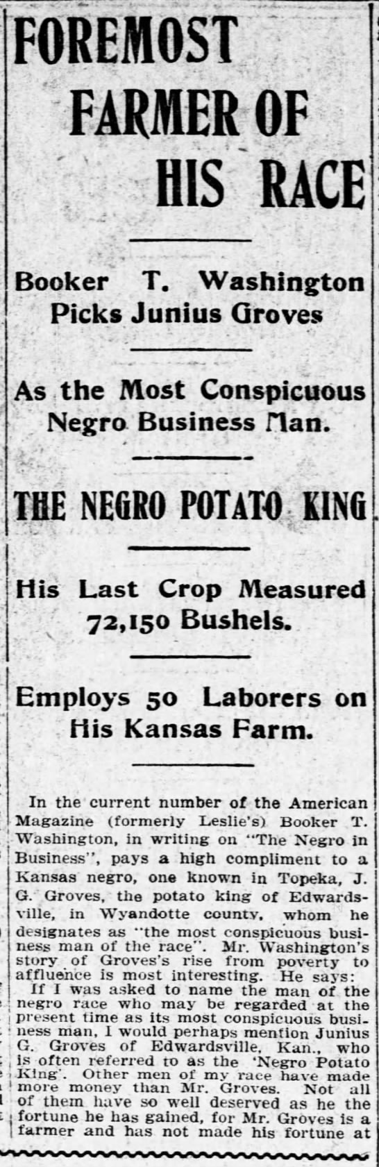 Junius G. Groves - BlacklistedCulture.com